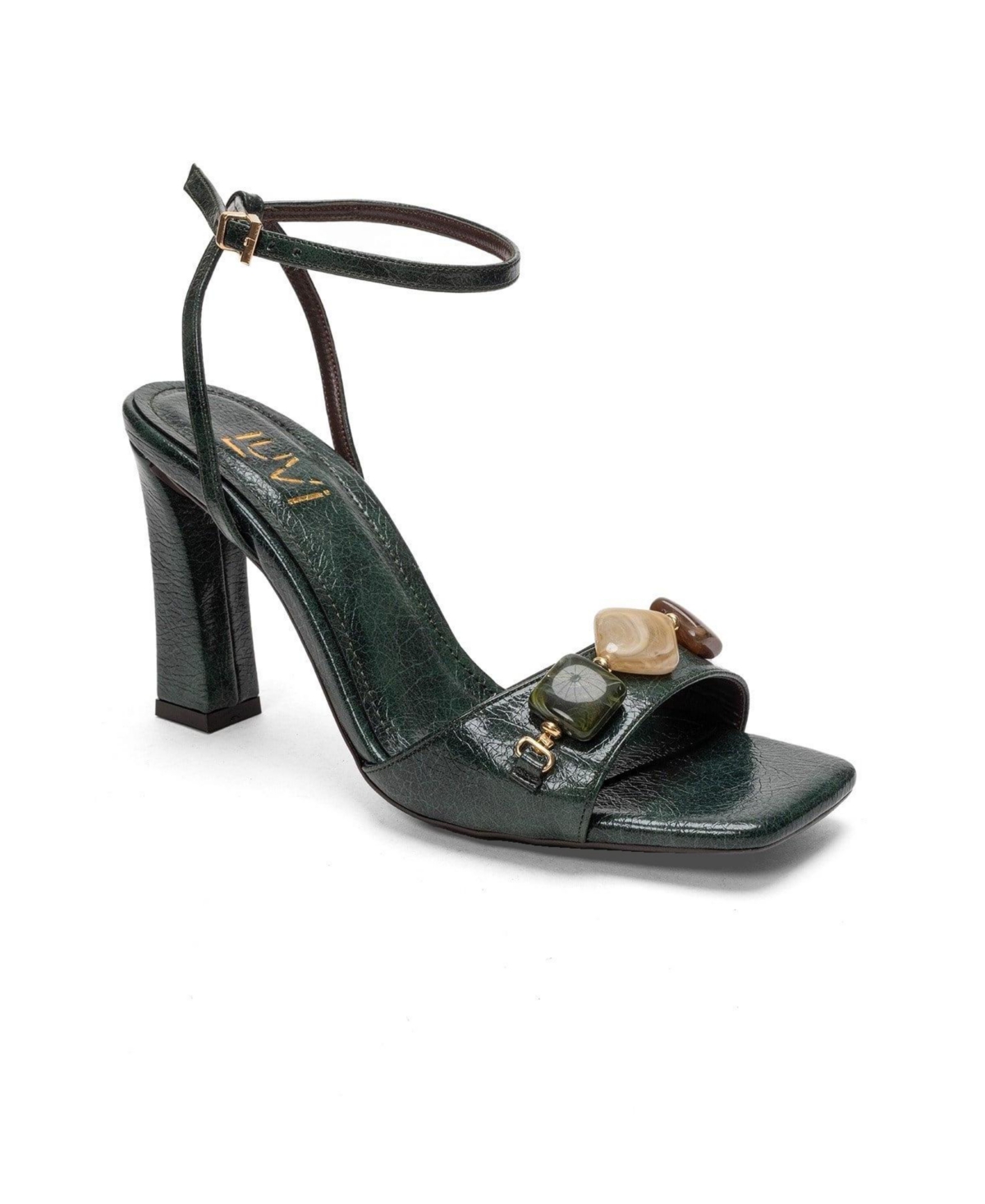 Click here for Prologue Shoes Womens Franca Block Heel Sandal - G... prices