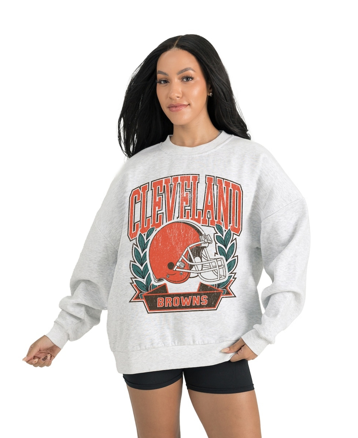 Click here for Gameday Couture Womens Gray Cleveland Browns Herit... prices