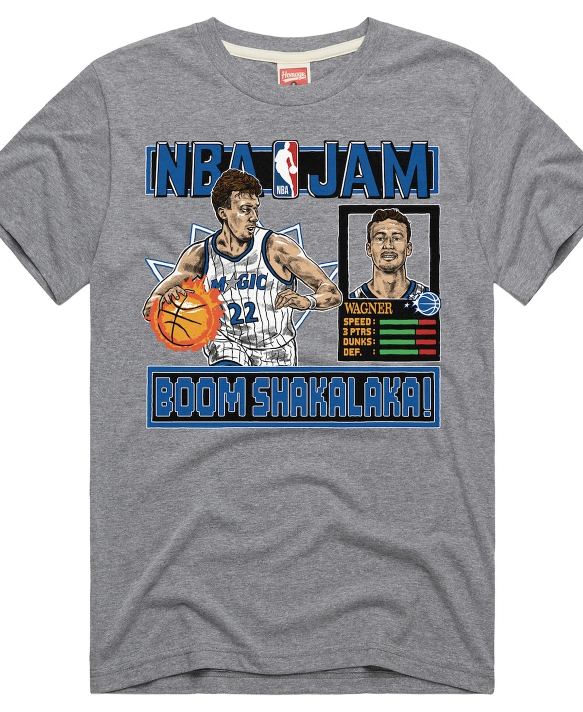 Click here for Homage Mens and Womens Franz Wagner Gray Orlando M... prices