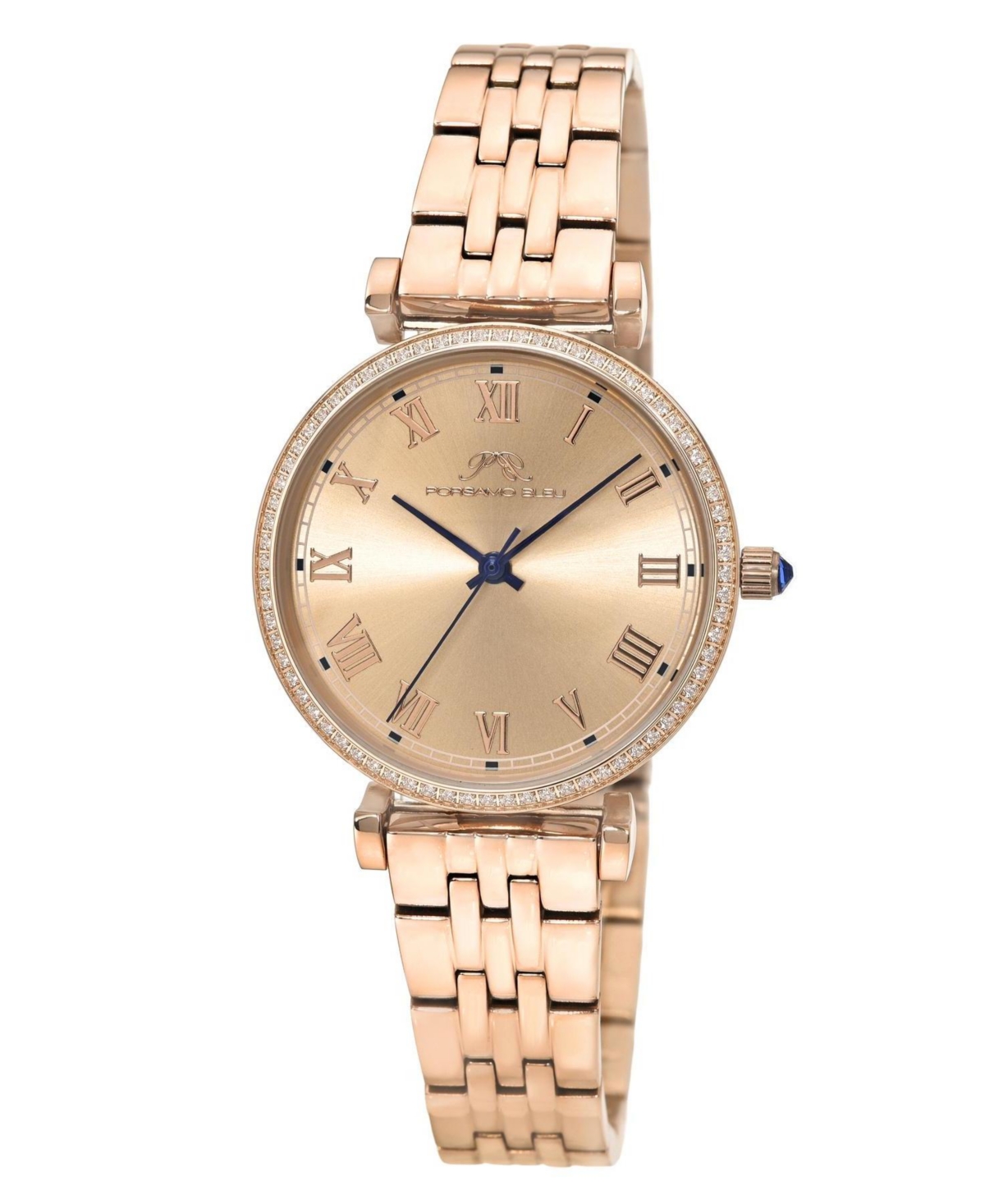 Click here for Porsamo Bleu Womens Emma Stainless Steel Rose Tone... prices