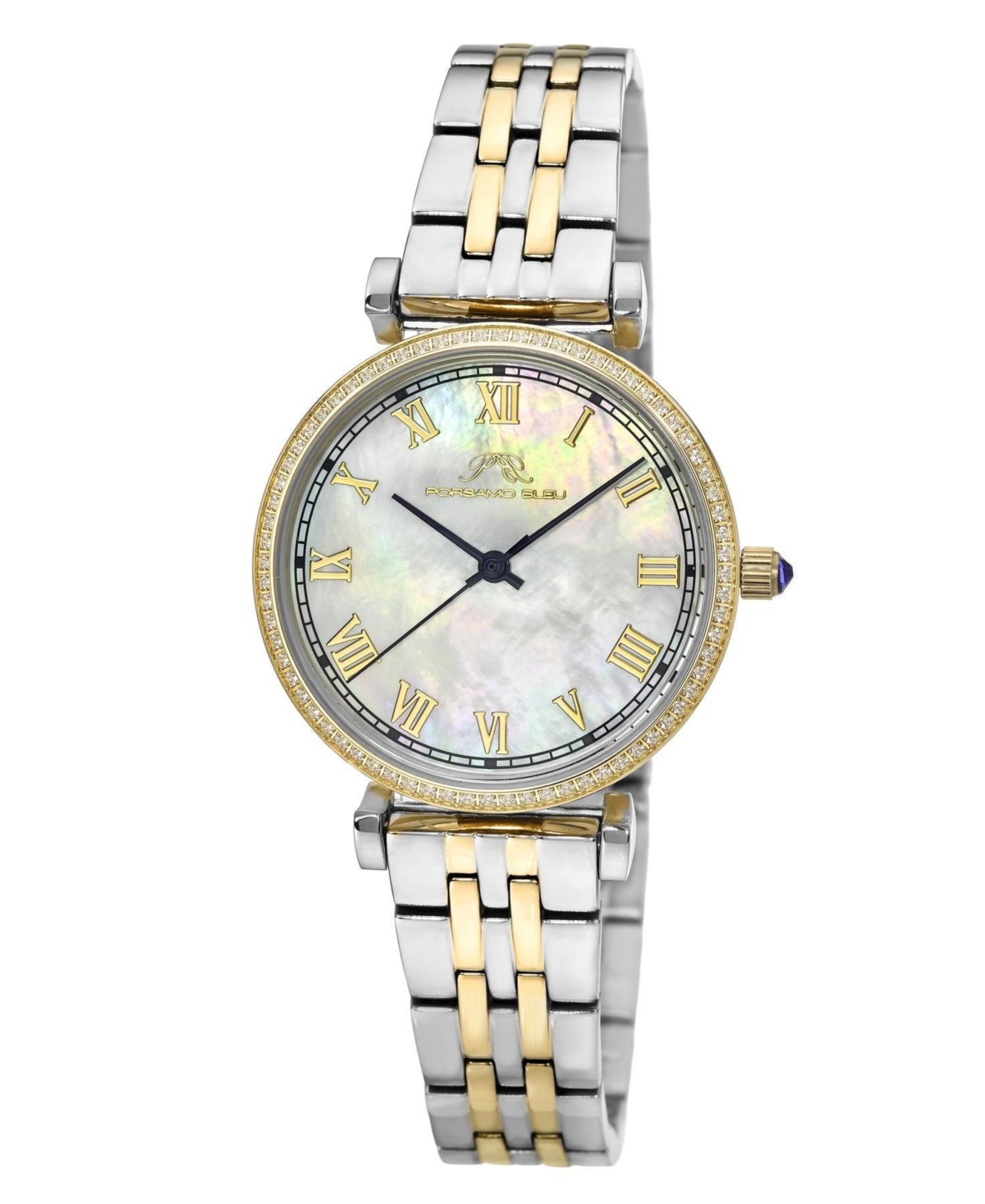 Click here for Porsamo Bleu Womens Emma Stainless Steel Two Tone... prices