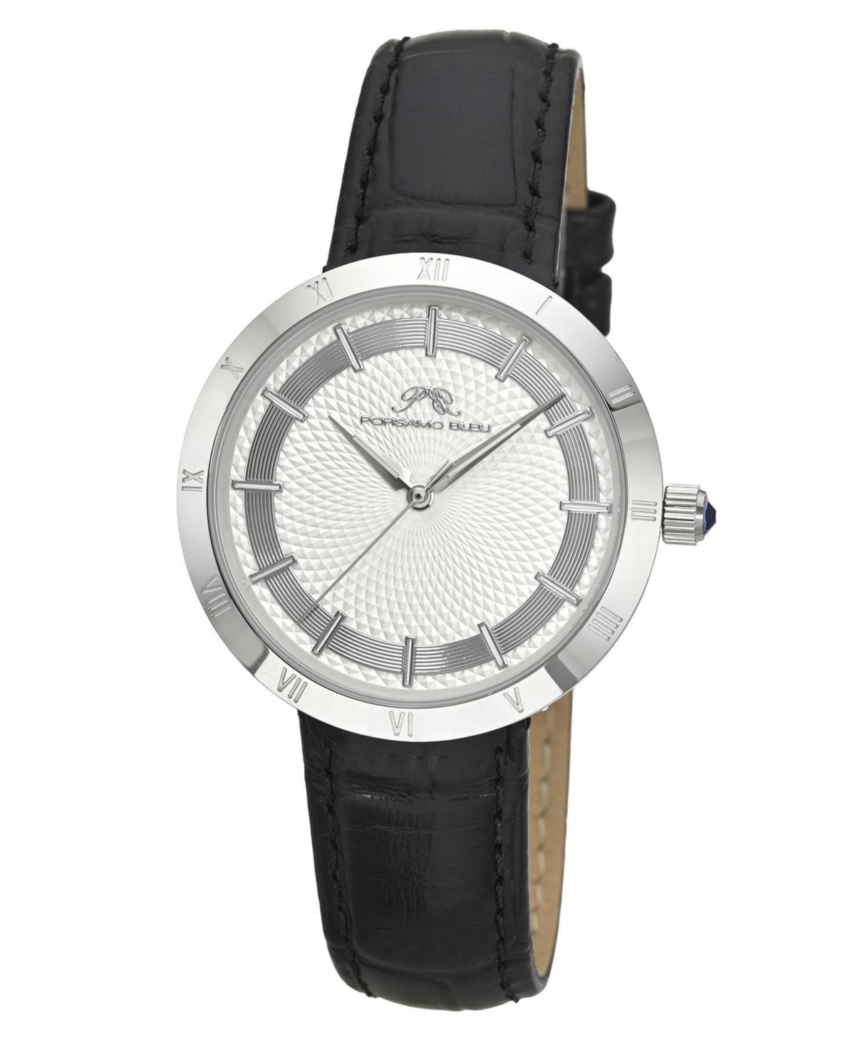 Click here for Porsamo Bleu Womens Monroe Genuine Leather Silver... prices