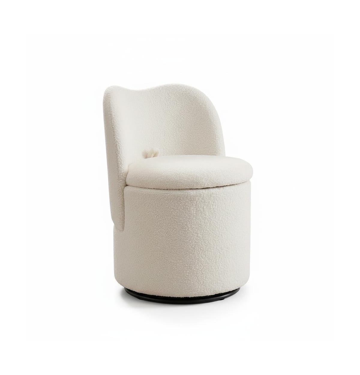 Click here for GarveeLife Swivel Barrel Vanity Chair with Hidden... prices