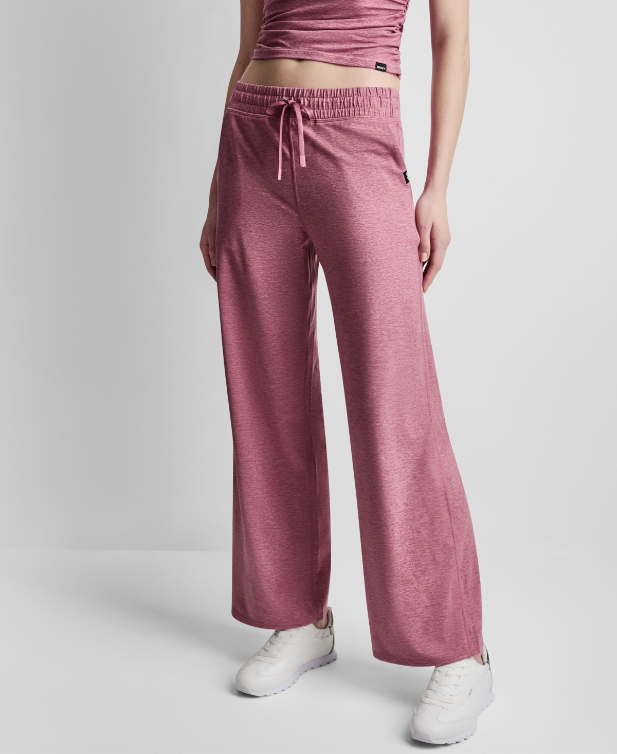 Click here for Dkny Womens Regular Fit Wide Leg Pants - Mesa Rose... prices