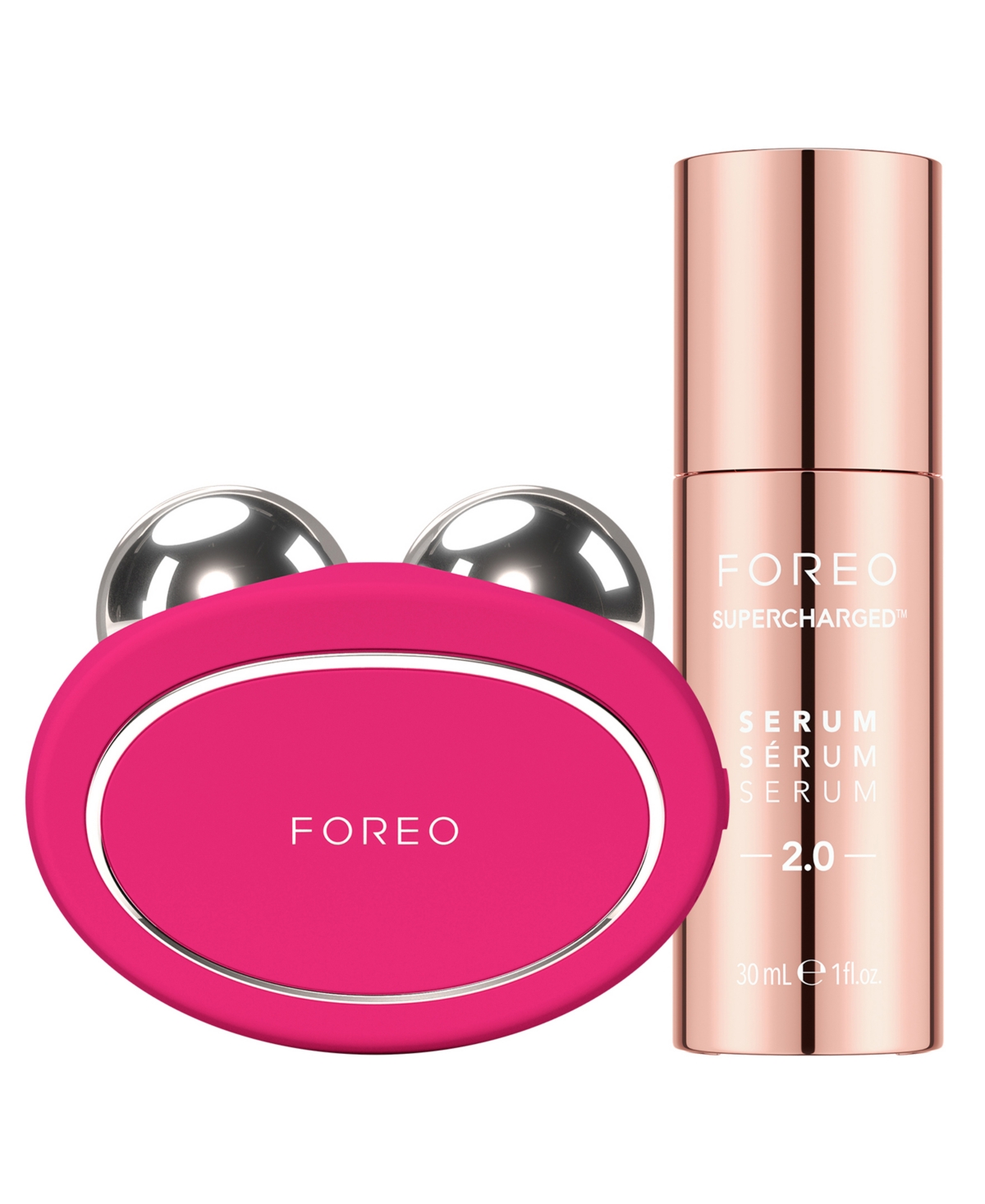 Click here for Foreo Bear Fuchsia Facial Toning Device and Superc... prices