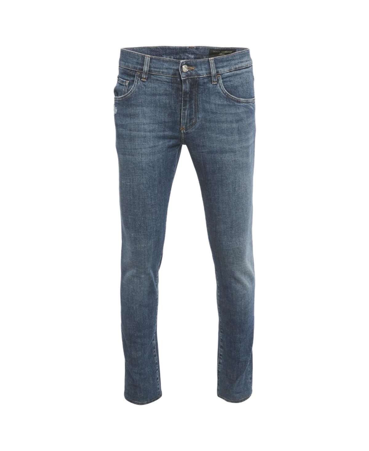 Click here for Pre-Owned Dolce & Gabbana Mens Washed Denim Skinny... prices