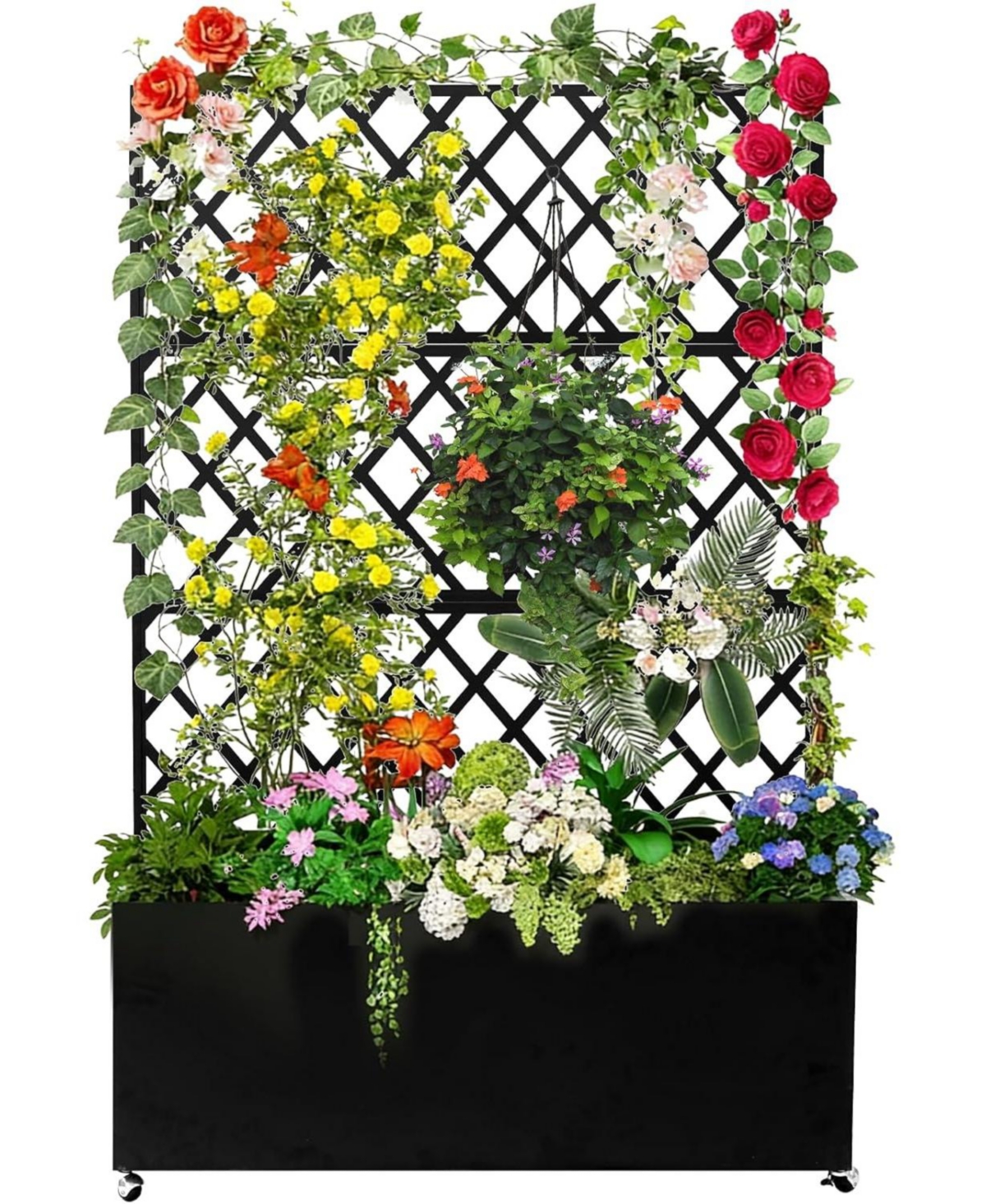 Click here for Xo 71x46x16 Galvanized Raised Garden Bed with Trel... prices