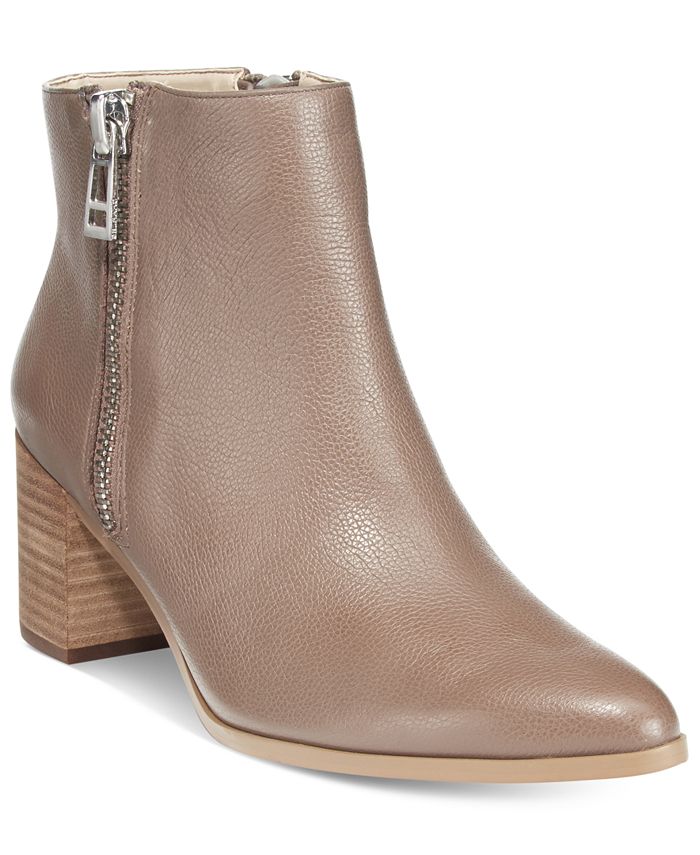 CHARLES by Charles David Uma Side-Zip Booties - Macy's