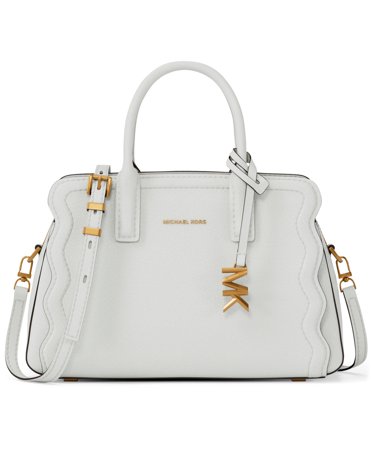 Click here for Michael Michael Kors Small Crossbody Bag - Eggshel... prices