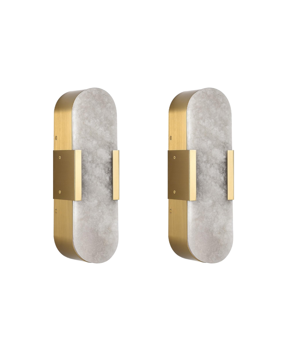 Click here for Busdays 13.8 Inch Natural Marble Wall Sconce Set o... prices