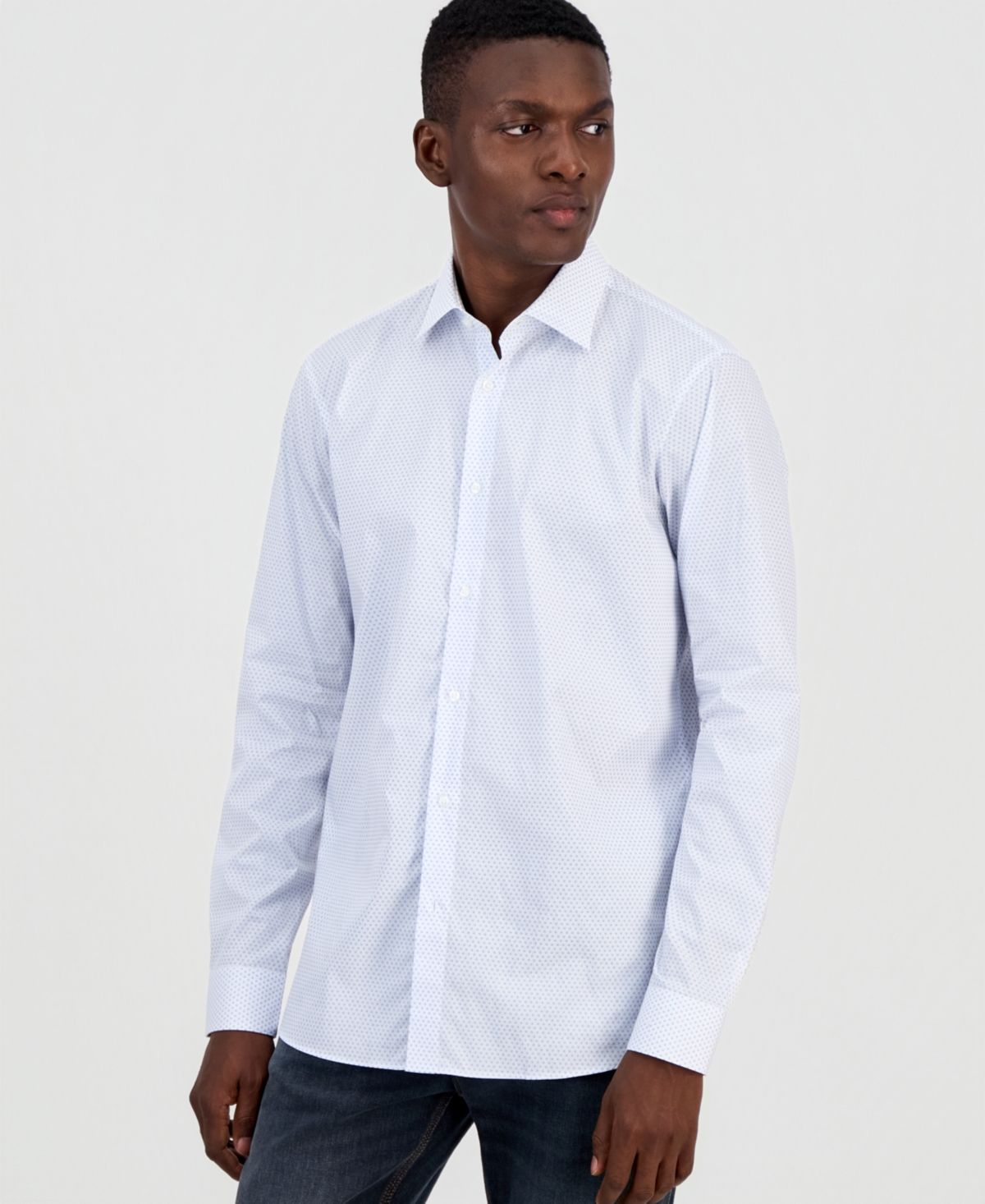 Click here for Hugo by Hugo Boss Mens Kenno Modern-Fit Dress Shir... prices