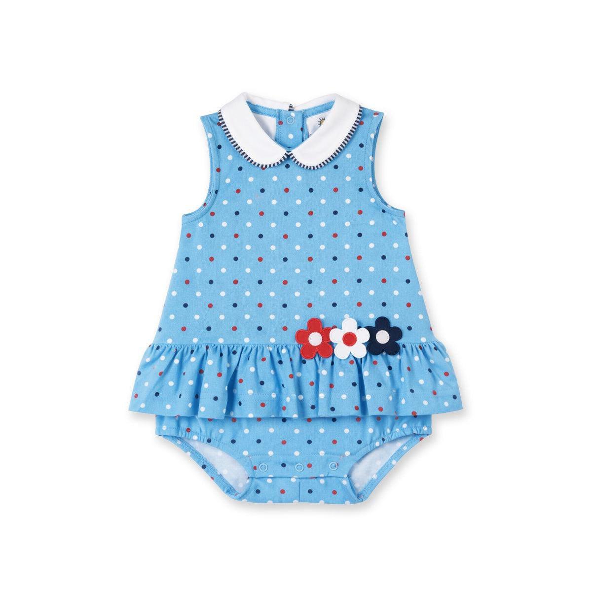Click here for Florence Eiseman Baby Girl Printed Knit Romper Wit... prices