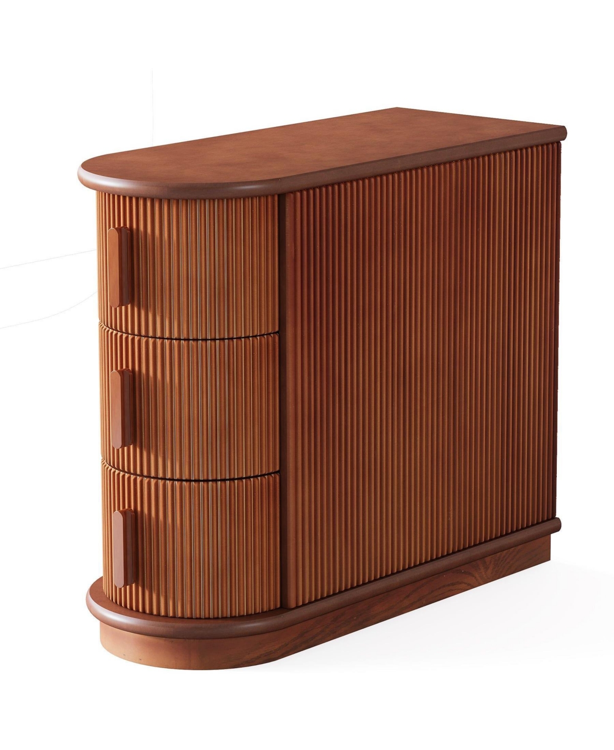 Click here for Slickblue Wooden 3 Drawer Nightstand for Bedside a... prices