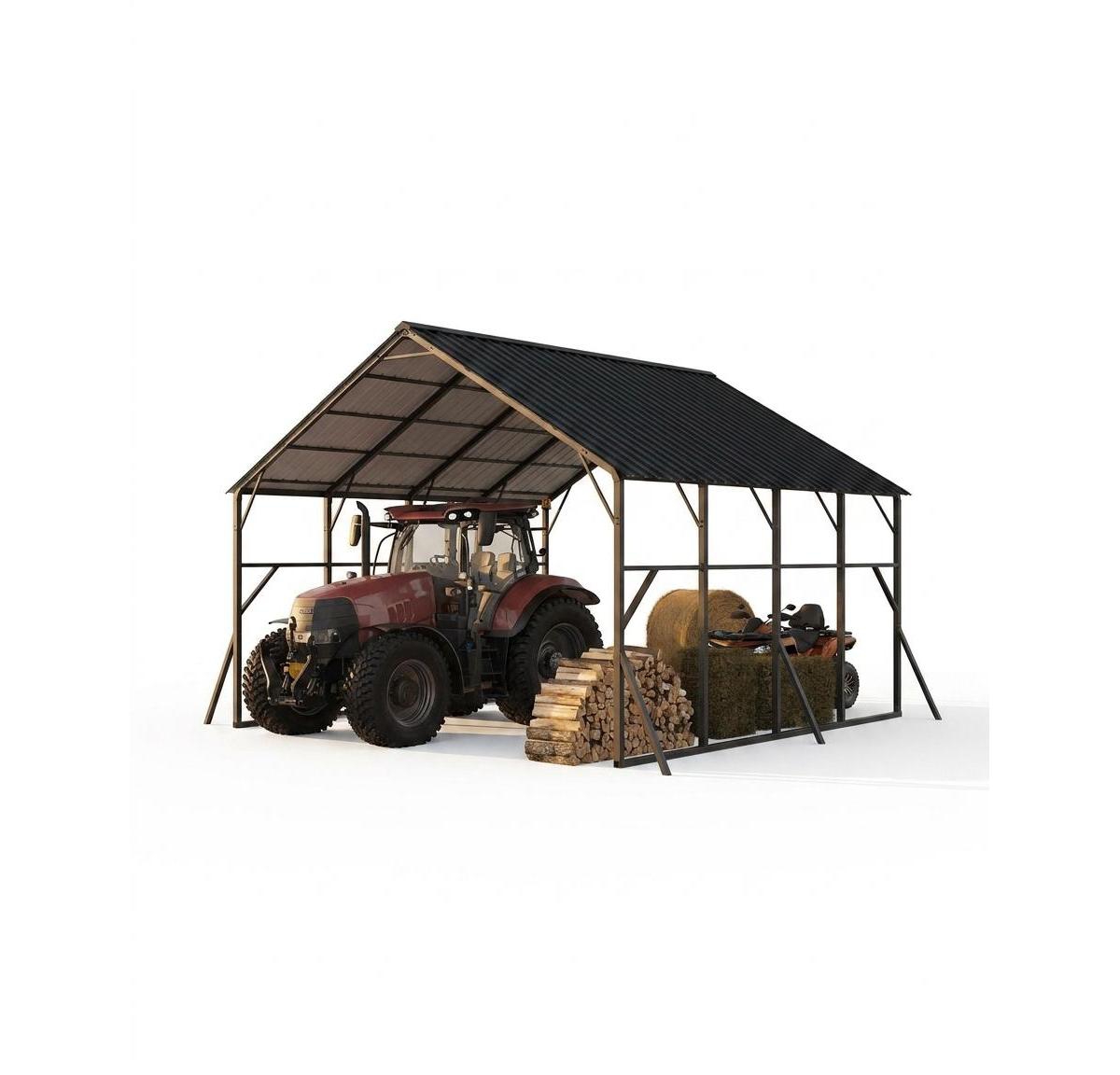 Click here for GarveeLife 20x20 feet  Metal Carport Garage 2 Car... prices