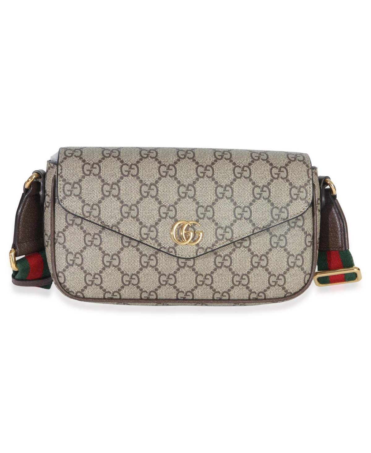 Click here for Pre-Owned Gucci Gg Supreme Monogram Textured Dolla... prices