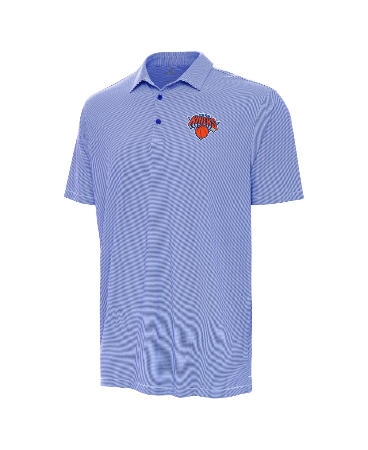 Click here for Antigua Mens Blue New York Knicks Twine Polo Shirt... prices
