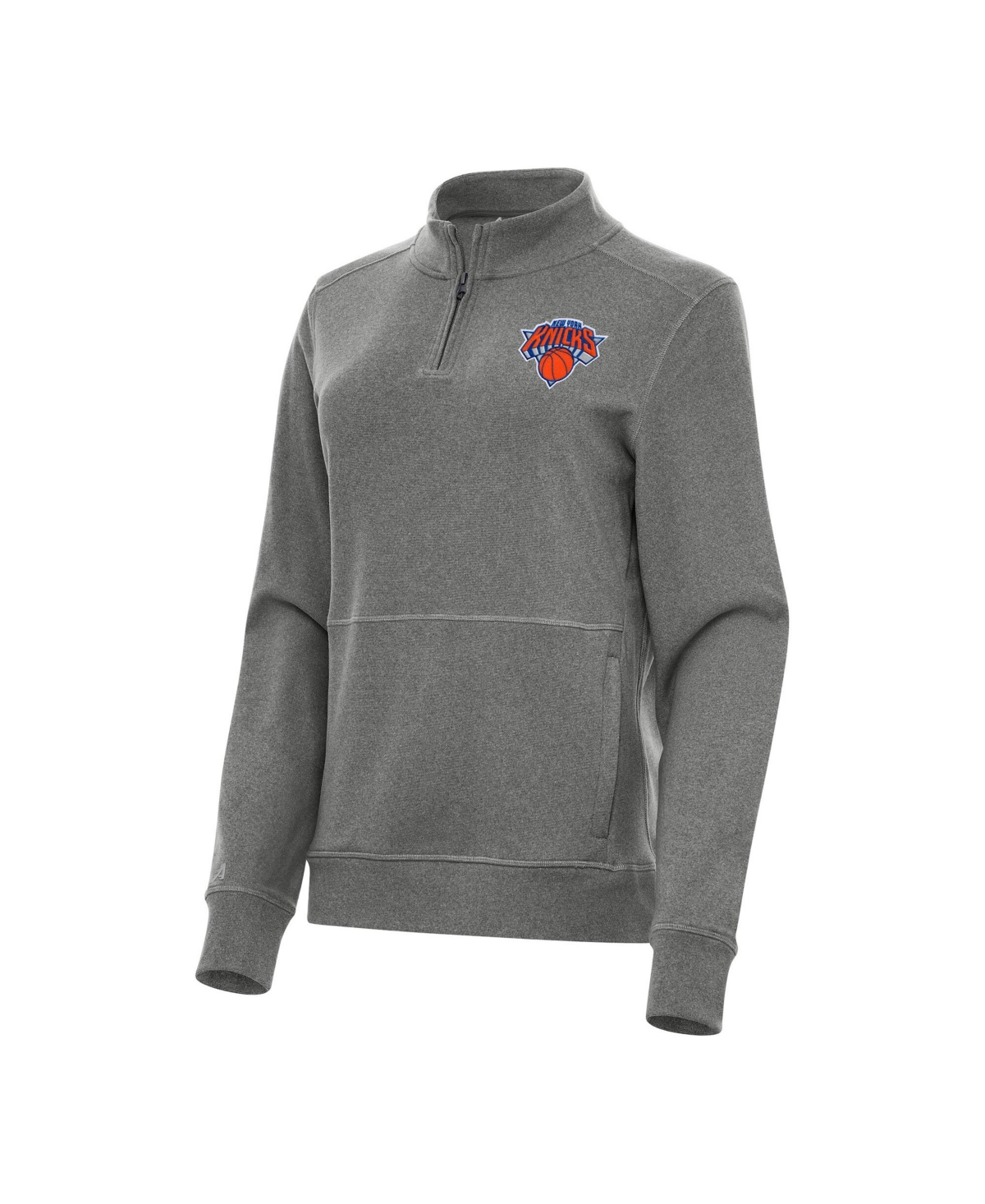 Click here for Antigua Womens Heather Black New York Knicks Crush... prices