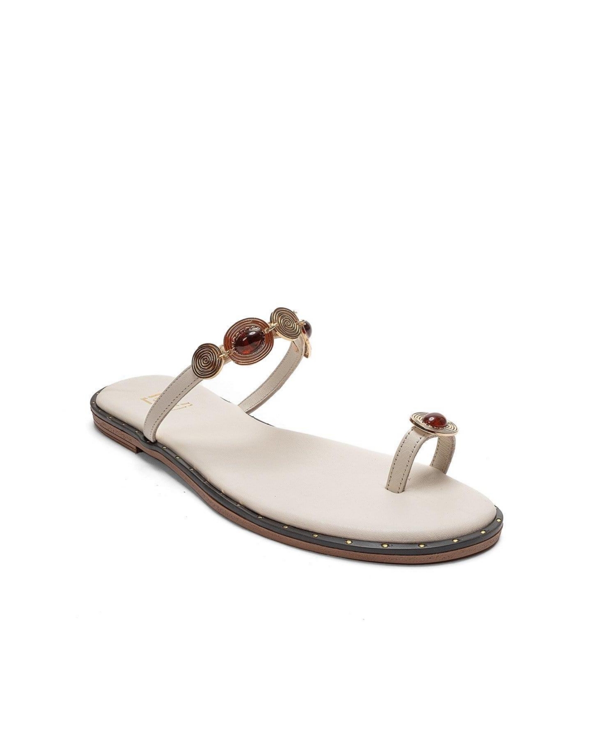 Click here for Forever & Always Shoes Womens Martinez Leather Tho... prices