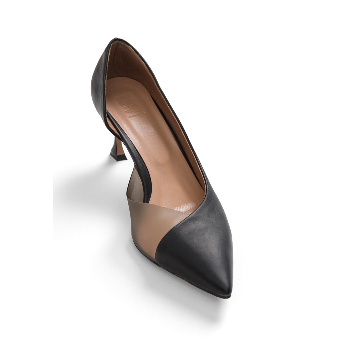 Click here for Prologue Shoes Womens Vera Pointed Toe Pump - Blac... prices