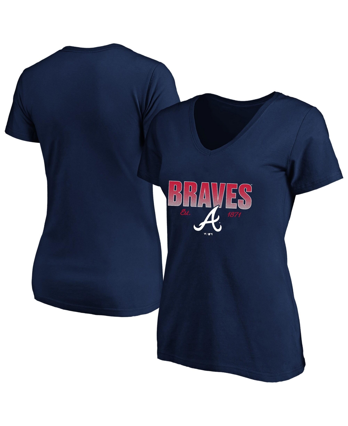 Click here for Fanatics Womens Profile Navy Atlanta Braves Plus S... prices