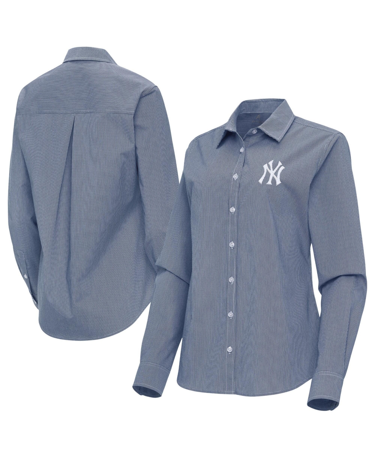 Click here for Antigua Womens Navy New York Yankees Porter Woven... prices