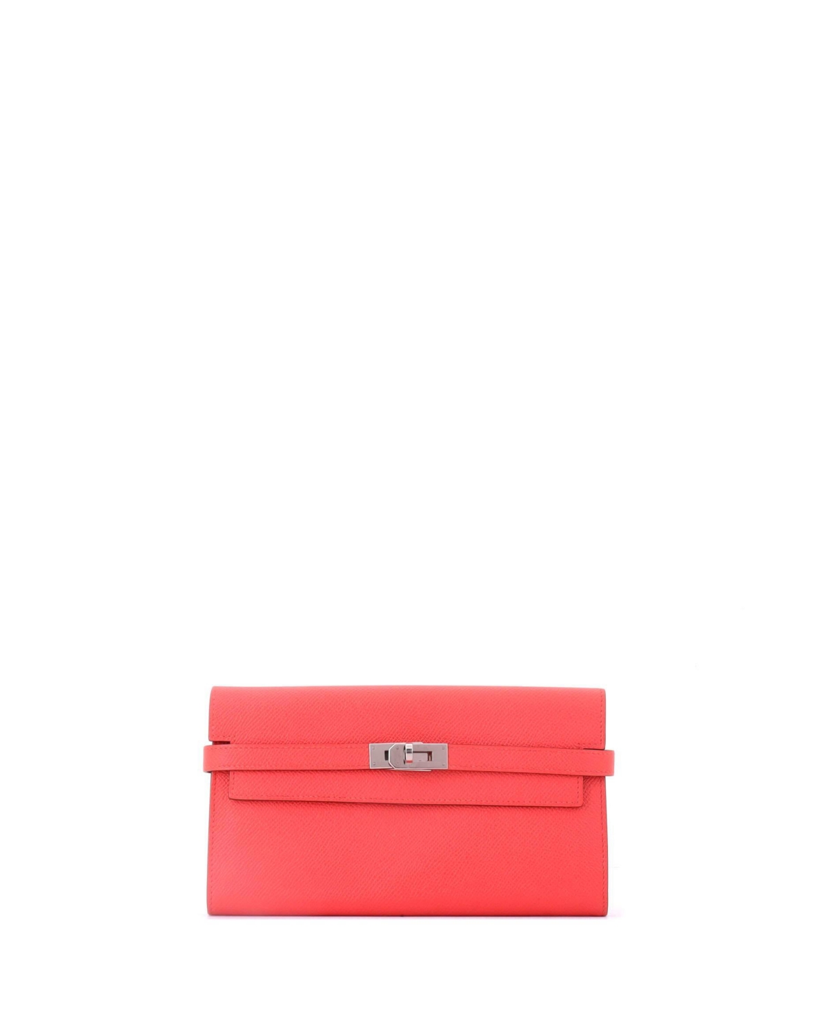 Click here for Pre-Owned HERMES Long Kelly Wallet Epsom - Red prices