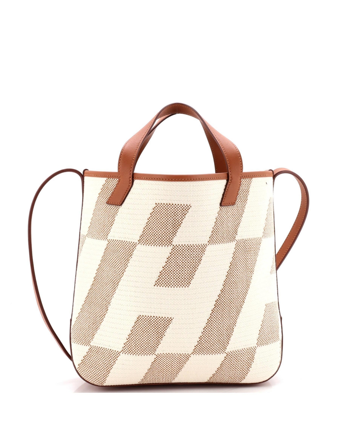 Click here for Pre-Owned HERMES 27 Cabas H en Biais Tote Canvas w... prices