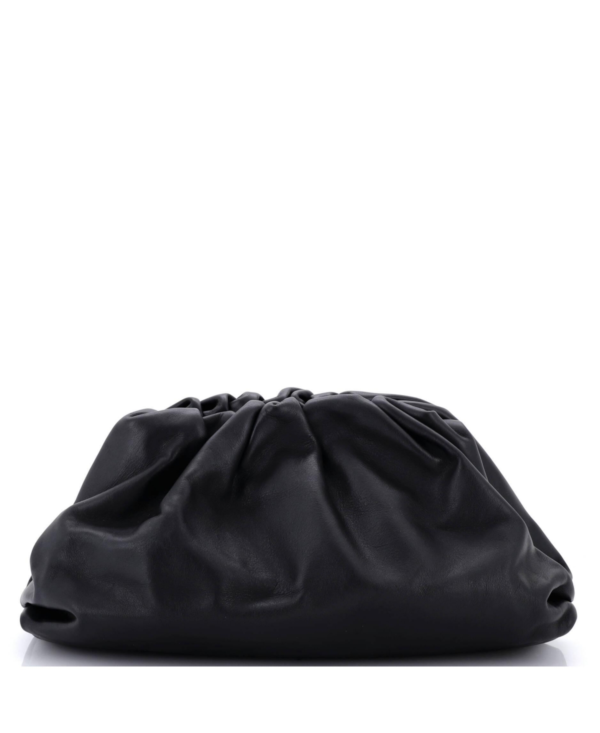 Click here for Pre-Owned Bottega Veneta The Pouch Leather - Black prices