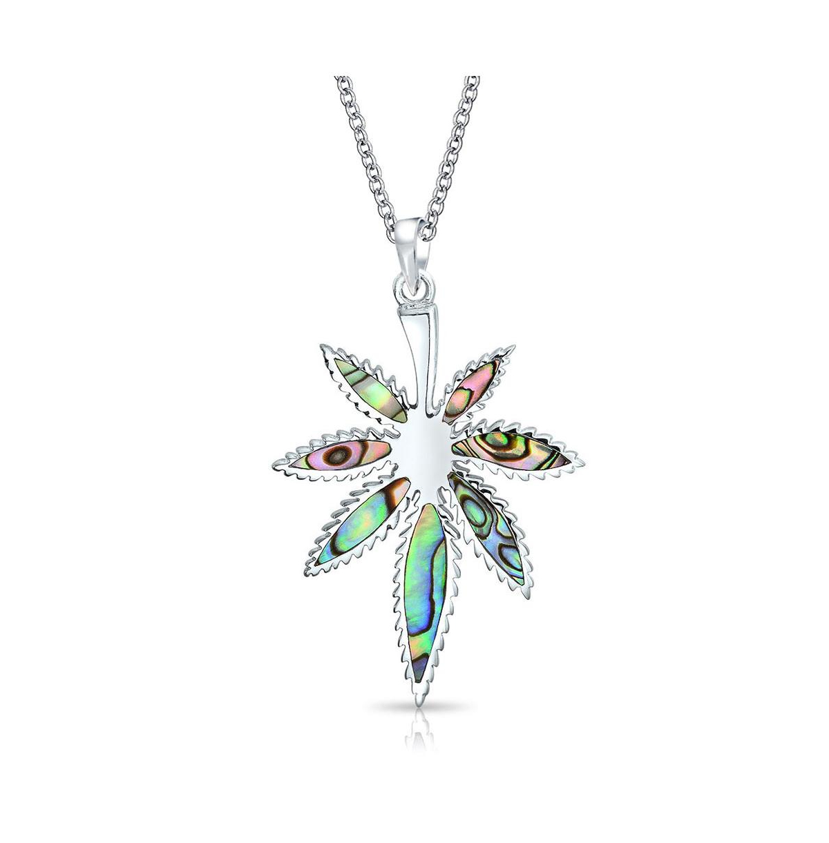 Click here for Bling Jewelry Large Rainbow Abalone Shell Inlay Ma... prices