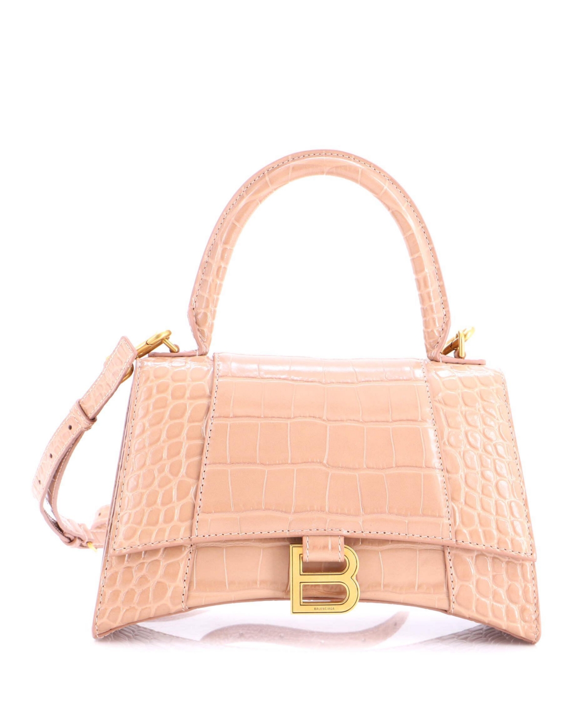 Click here for Pre-Owned Balenciaga Small Hourglass Top Handle Ba... prices