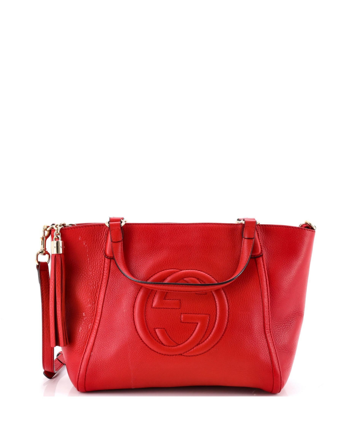 Click here for Pre-Owned Gucci Small Soho Convertible Top Handle... prices