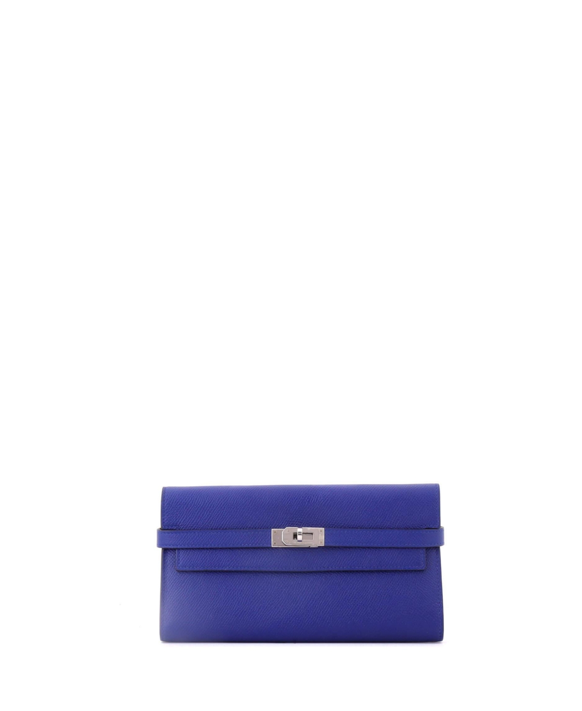 Click here for Pre-Owned HERMES Long Kelly Wallet Epsom - Blue prices
