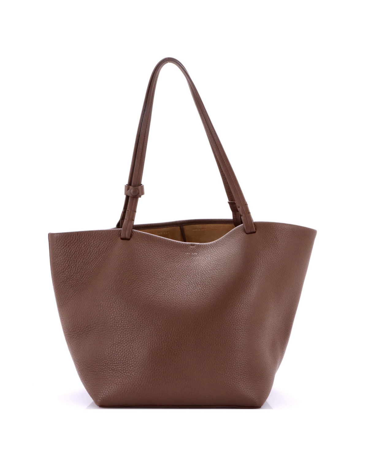 Click here for Pre-Owned The Row Large Park Tote Leather - Brown prices