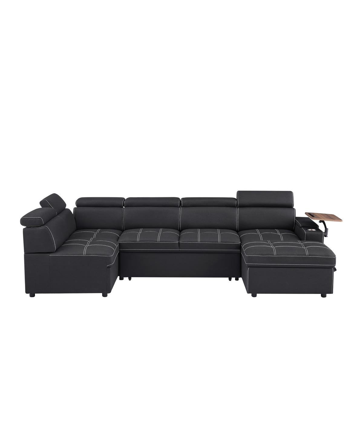 Click here for Streamdale Furniture Fabric Sectional Sofa with St... prices