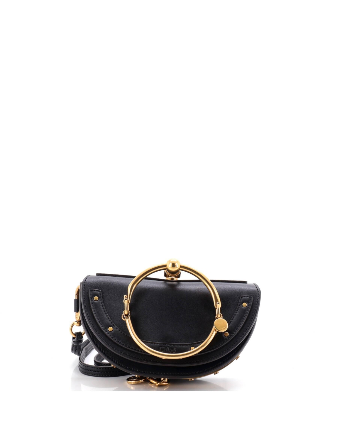 Click here for Pre-Owned Chloe Mini Nile Crossbody Bag Leather -... prices