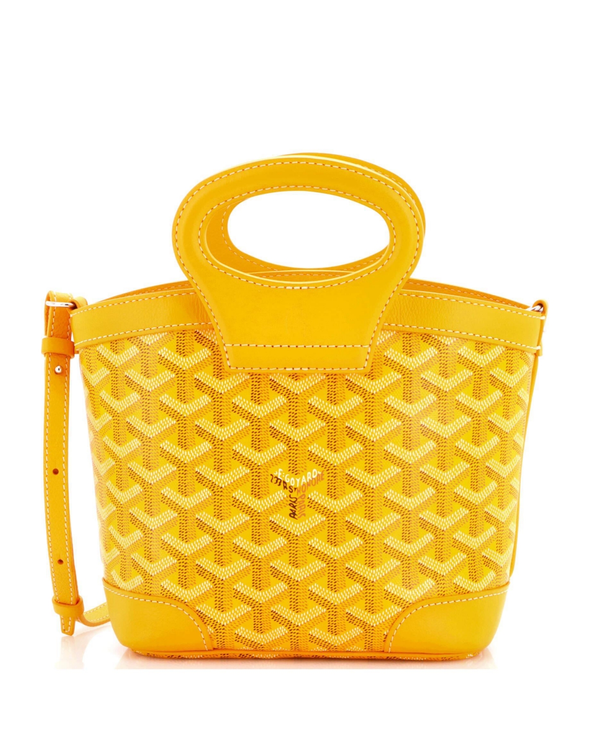Click here for Pre-Owned Goyard Mini Beluga Bag Coated Canvas - Y... prices