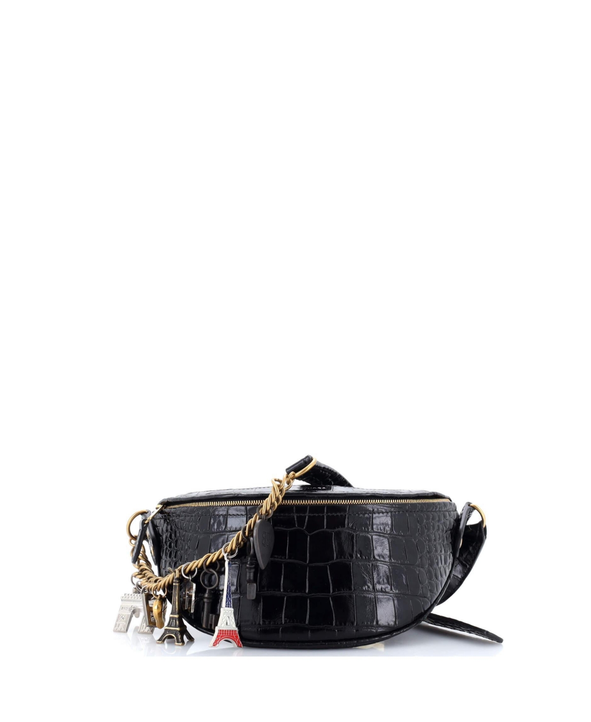 Click here for Pre-Owned Balenciaga Xxs Souvenir Belt Bag Embosse... prices