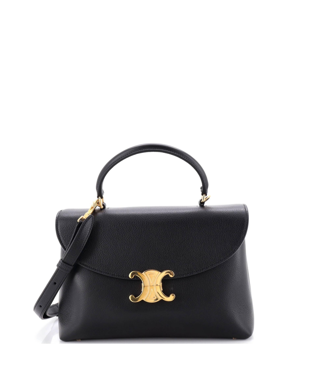 Click here for Pre-Owned Celine Medium Nino Top Handle Bag Leathe... prices