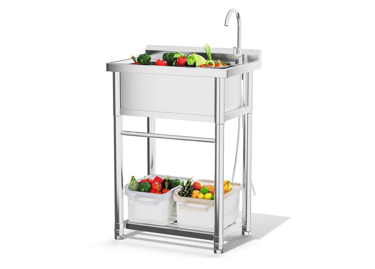 Click here for Aecojoy 24x20 Stainless Steel Utility Sink  Free S... prices