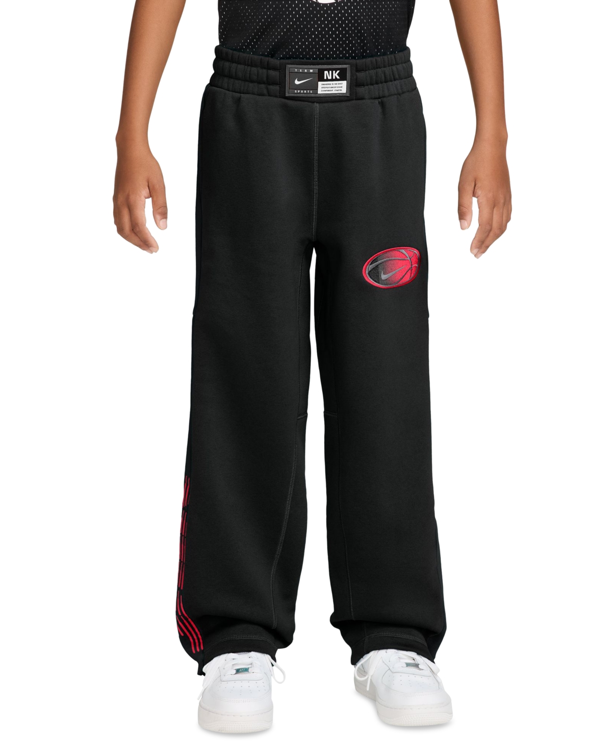 Click here for Nike Boys 8-16 Dri-fit Basketball Pants - Black/Wo... prices