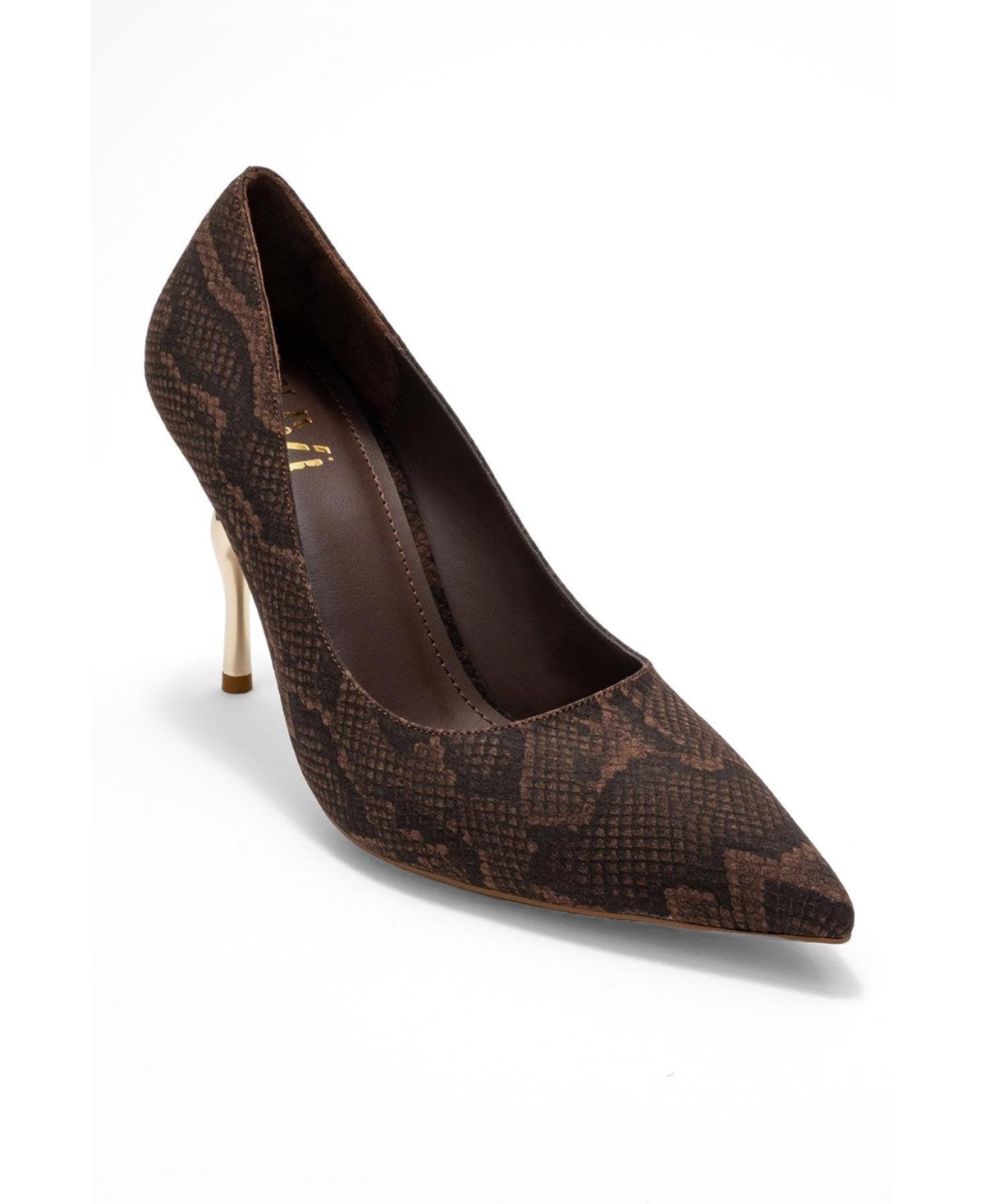 Click here for Prologue Shoes Womens Hudson Pointed Toe Pump - Br... prices