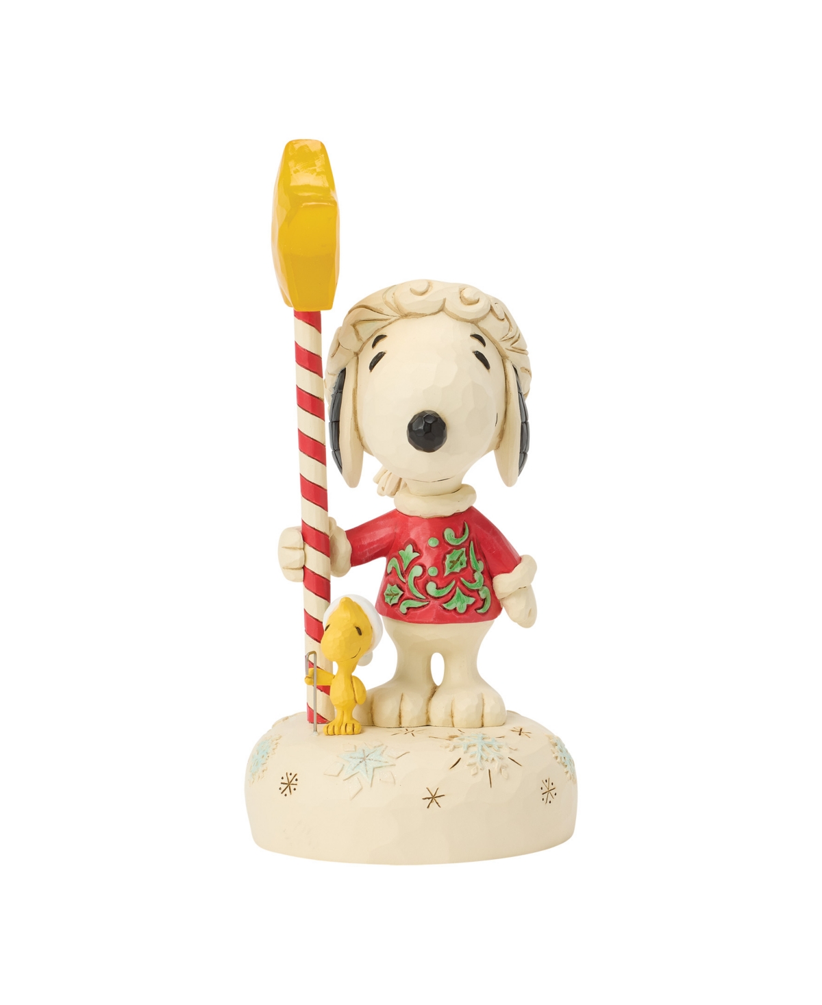 Click here for Jim Shore Peanuts Fig Snoopy with Light Up Star -... prices
