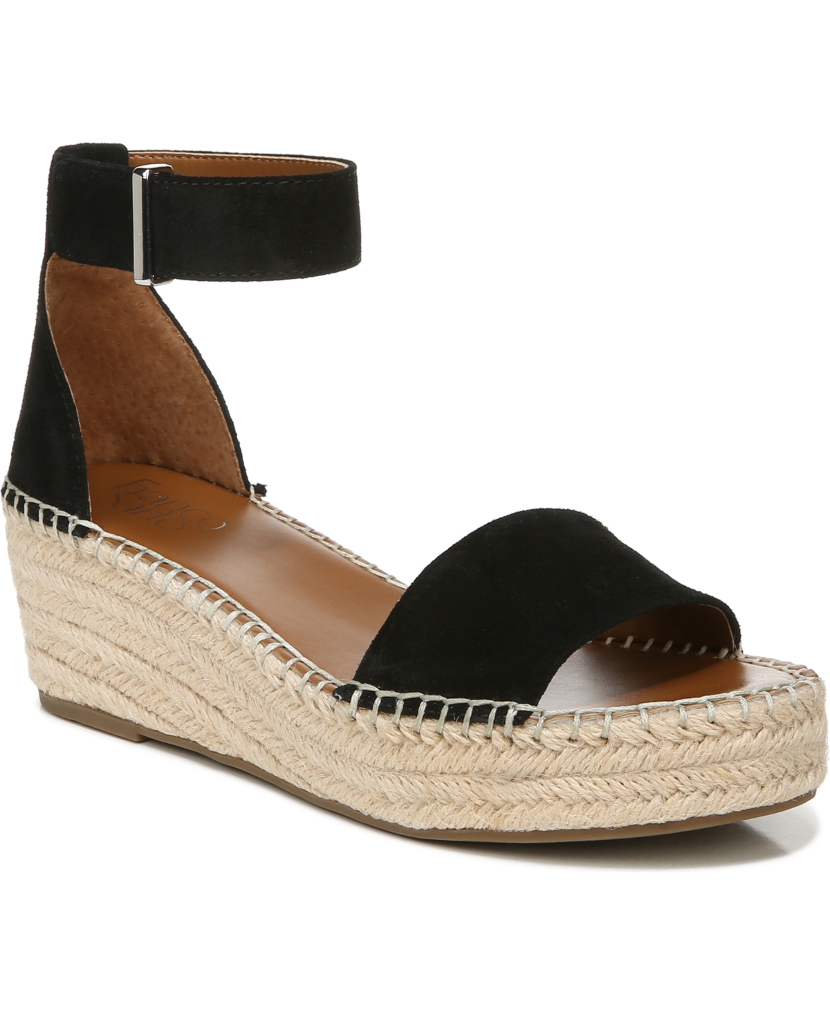 Click here for Franco Sarto Pela Espadrilles - Black Suede prices