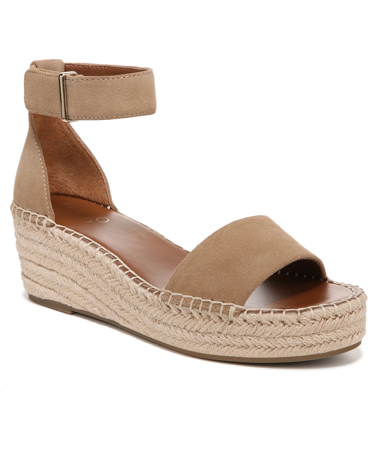 Click here for Franco Sarto Pela Espadrilles - Sandstone Suede prices