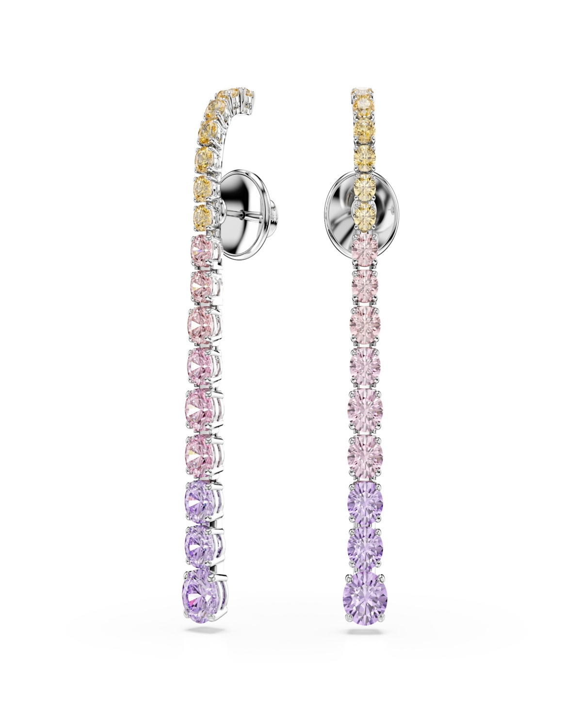 Click here for Swarovski Rhodium-Tone Plated Matrix Drop Earrings... prices