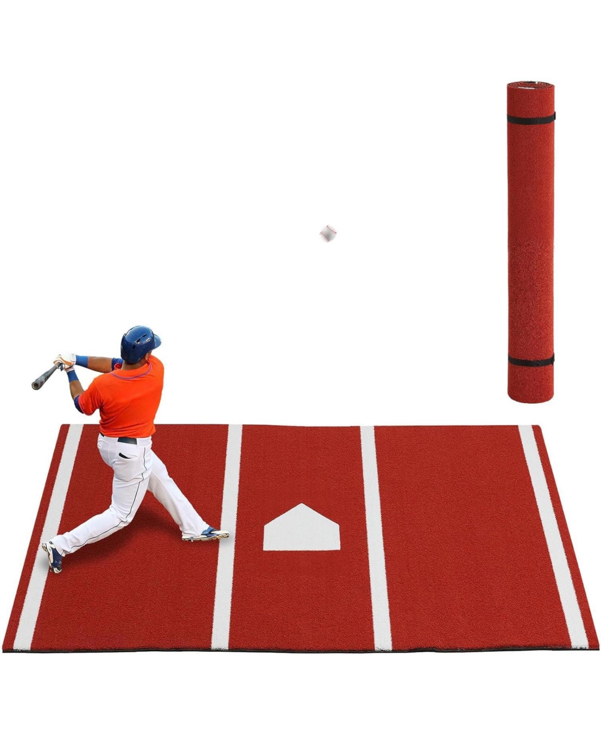 Click here for Xo 12x6FT Baseball Hitting Mat  Anti-Slip Turf wit... prices