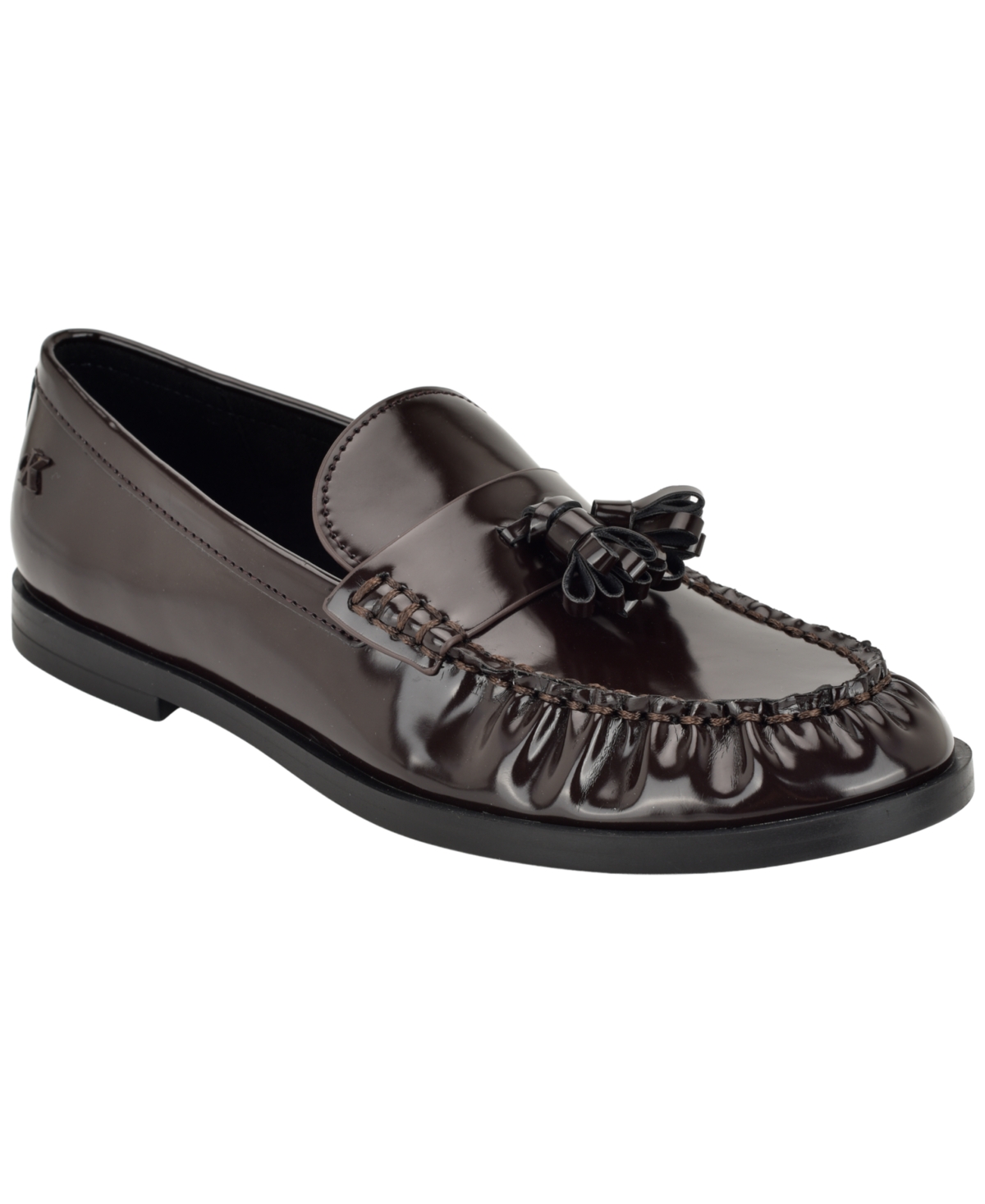 Click here for Calvin Klein Womens Mirella Scrunched Tassel Penny... prices