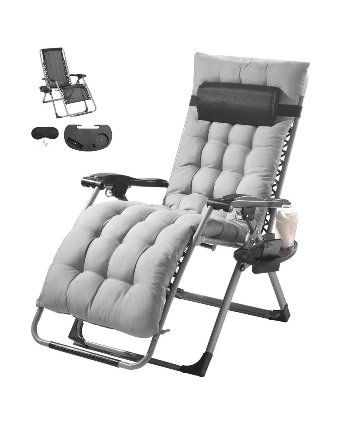 Click here for Cozito Zero Gravity Recliner Lounge Chair Adjustab... prices