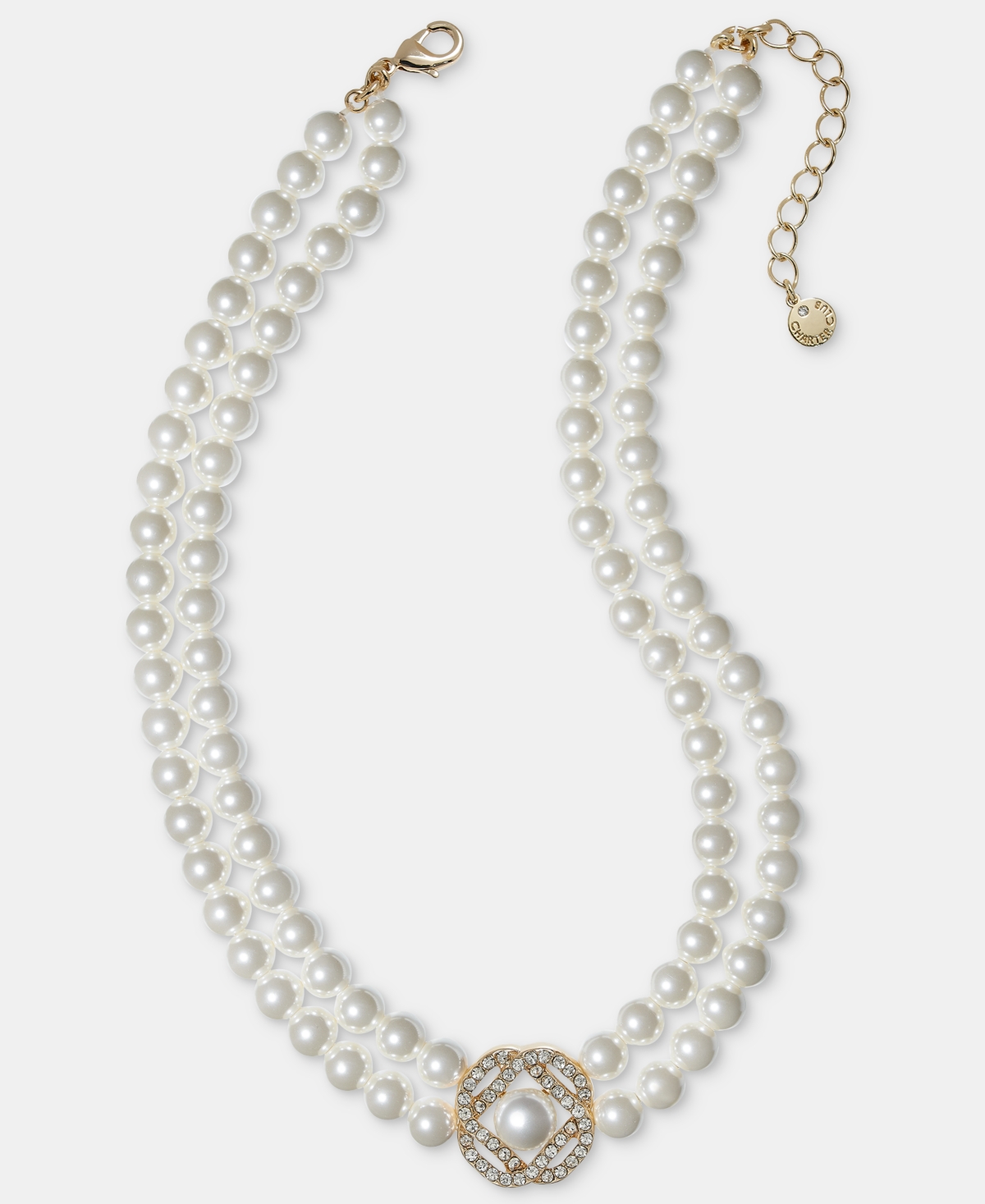 Click here for Charter Club Concord Two-Row Collar Necklace  Macy... prices
