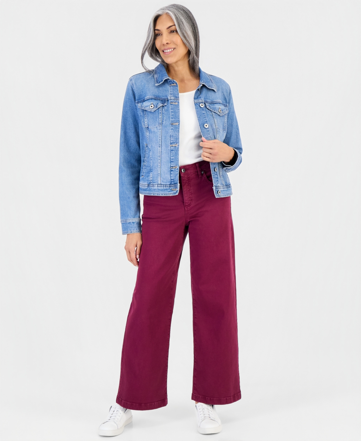 Click here for Style & Co Womens High-Rise Wide-Leg Pants  Macys... prices